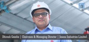 Jesons Industries Limited: Speciality chemicals company