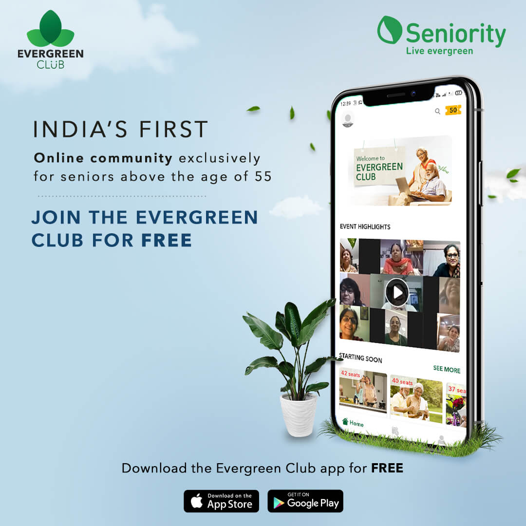 Seniority Introduces Evergreen Club: A Digital App for Senior Citizens