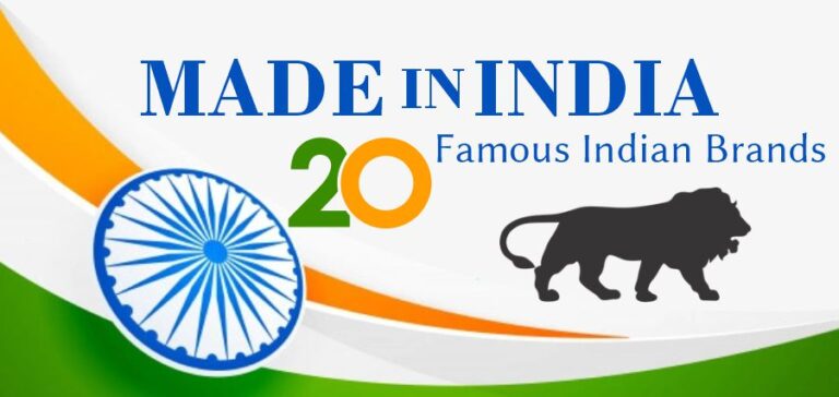 Made in India: 20 Famous Indian Brands